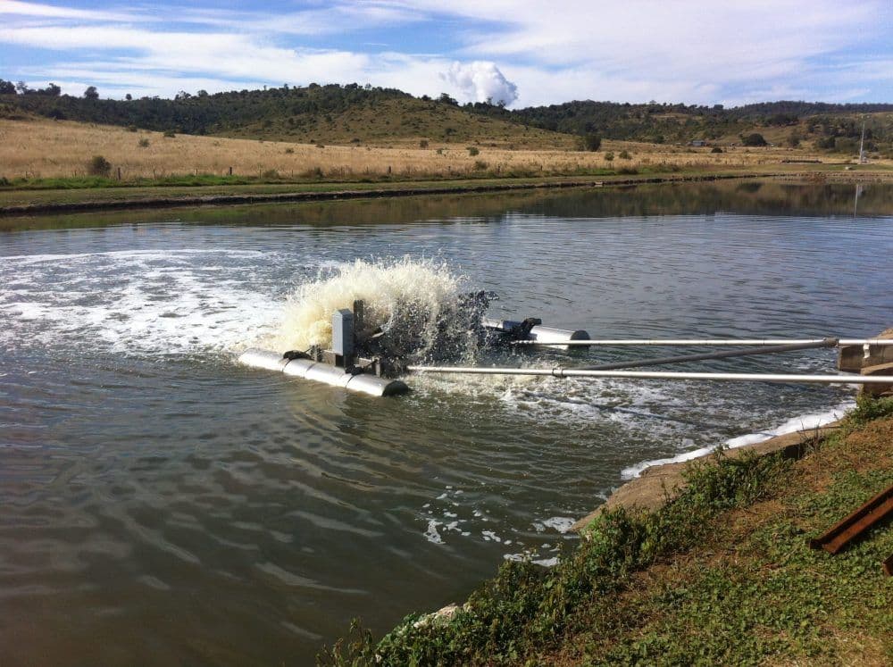 Floating Brush Aerators - Mak Water