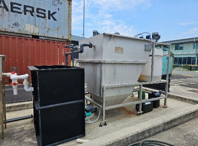 Clarifier Replacement for Container Handler - MAK Water