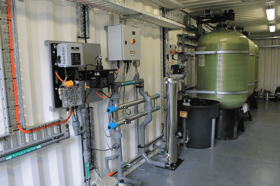Potable and Demineralised Water for Gas Plant - MAK Water